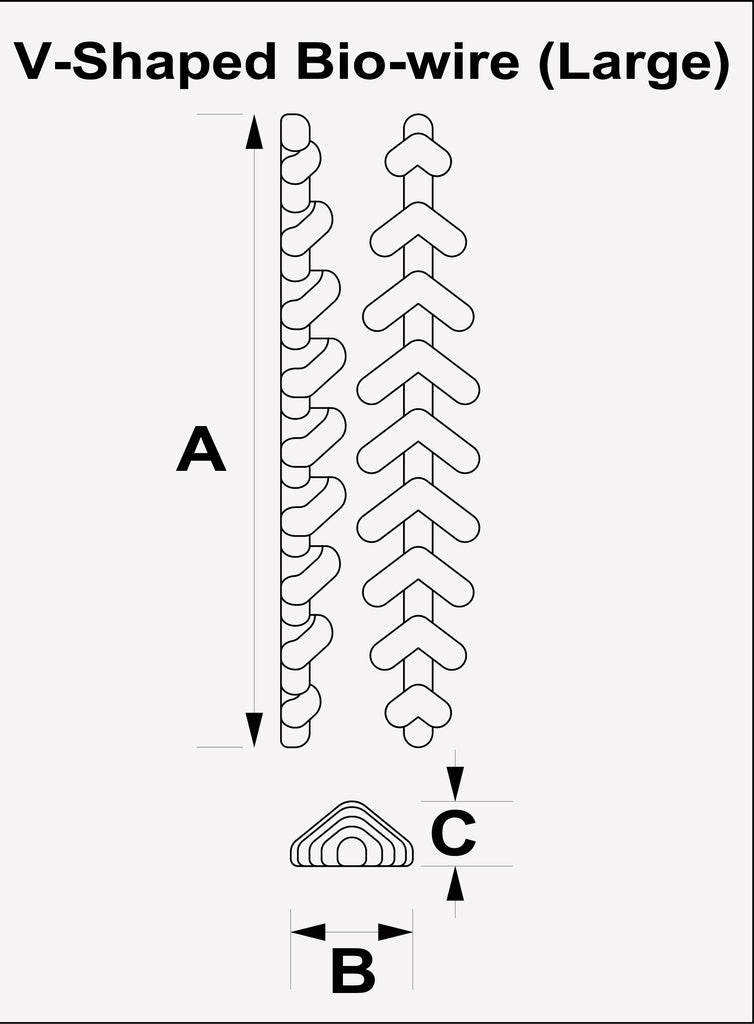 V Bio Mech Wire Large – Steve Haworth Modified LLC